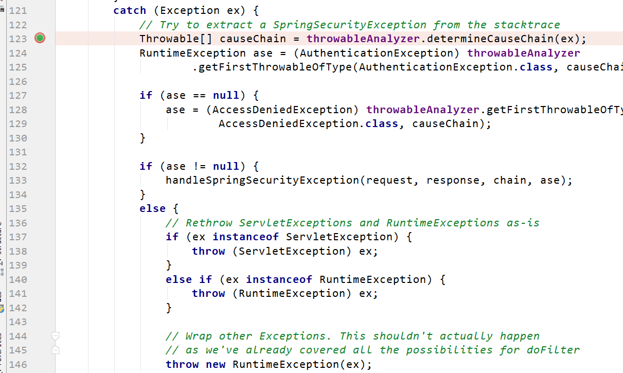 SpringSecurity基本流程 | Chen